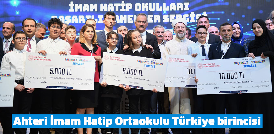 Kütahya Ahteri İmam Hatip Ortaokulu Türkiye birincisi oldu - Kütahya ...
